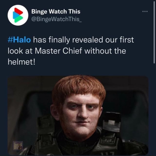 Binge Watch This #Halo has finally revealed our first look at Master ...
