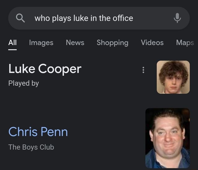 Who plays luke in the office All Images News Shopping Videos Maps Luke ...