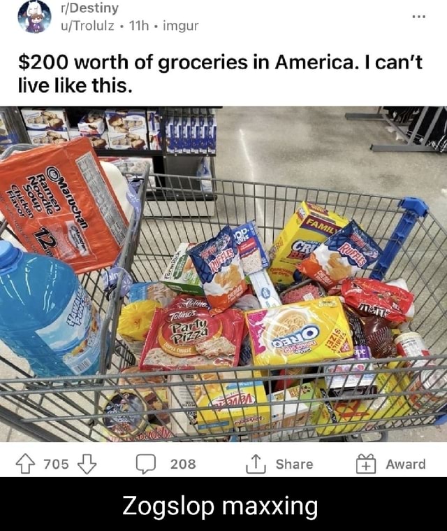 Destiny Imgur 200 Worth Of Groceries In America I Can t Live Like destiny-imgur-200-worth-of-groceries-in-america-i-can-t-live-like
