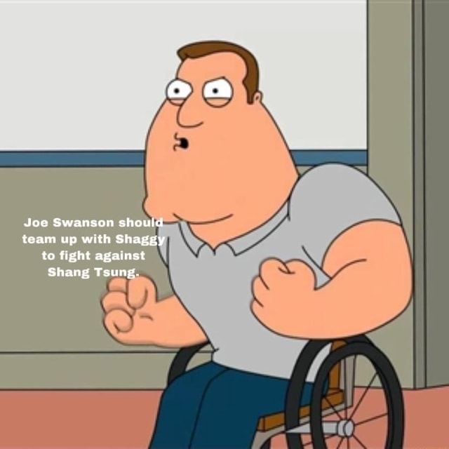 Joe Swanson is a worthy fighter. - Joe Swanson should team up with ...