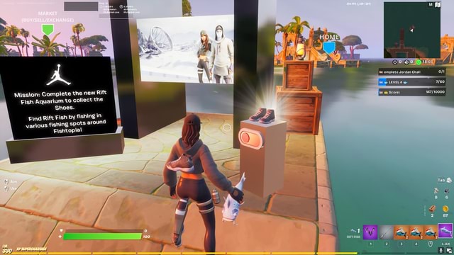 Packet (Bia Mission: Complete the new Rift Fish Aquarium to collect the ...