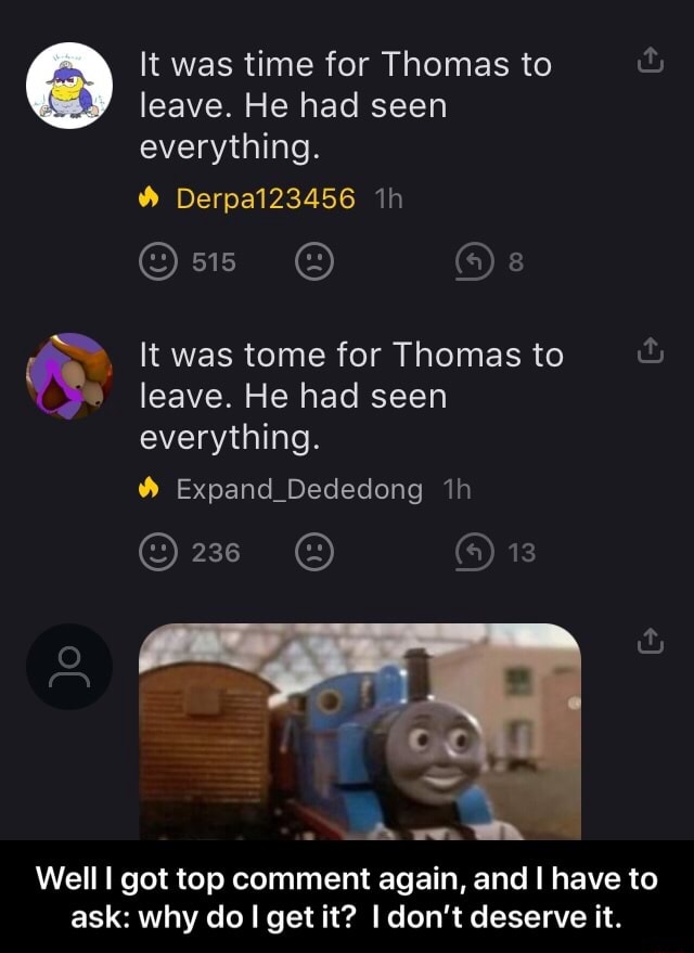 It was time for Thomas to '“ leave. He had seen everything. It was tome ...