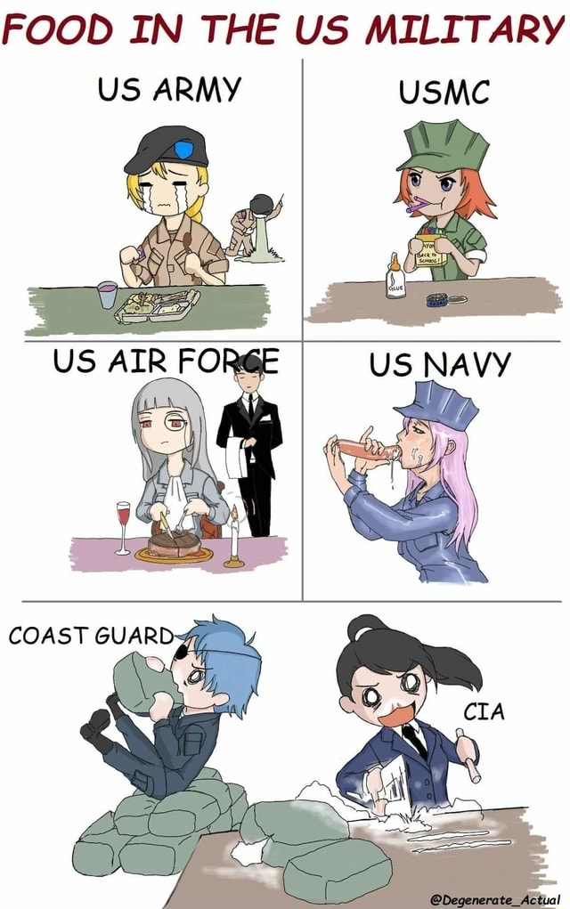 FOOD IN THE US MILITARY - iFunny