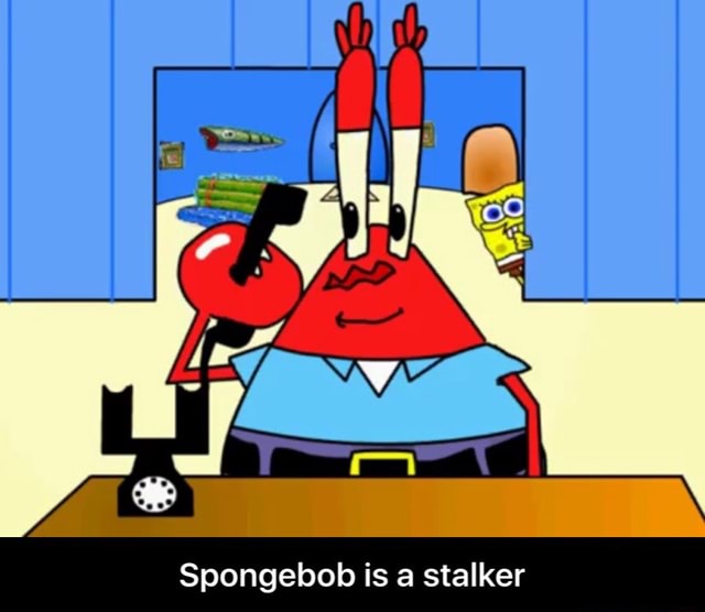 Spongebob is a stalker - Spongebob is a stalker - )