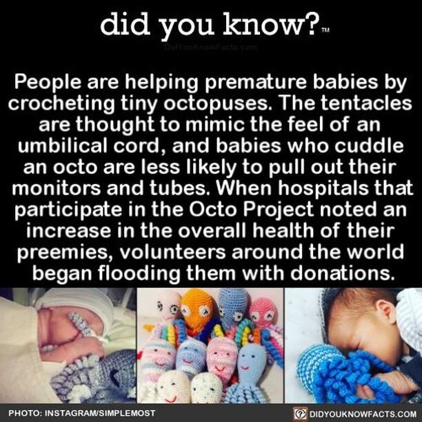 Did you know?. People are helping premature babies by crocheting tiny ...