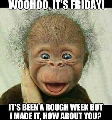WOOHOD, ITS FRIDAY! ITV'S BEEN A ROUGH WEEK BUT MADE IT, HOW ABOUT YOU ...