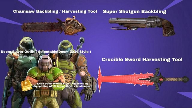 Super Shotgun Backbling Chainsaw Backbling / Harvesting Tool Super ...
