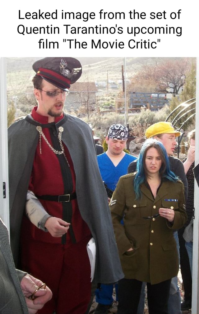 Leaked image from the set of Quentin Tarantino's upcoming film "The ...