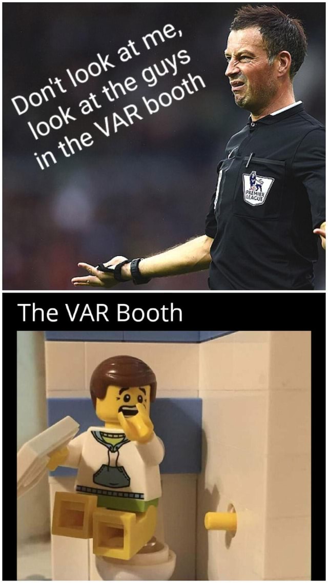 The VAR Booth - iFunny