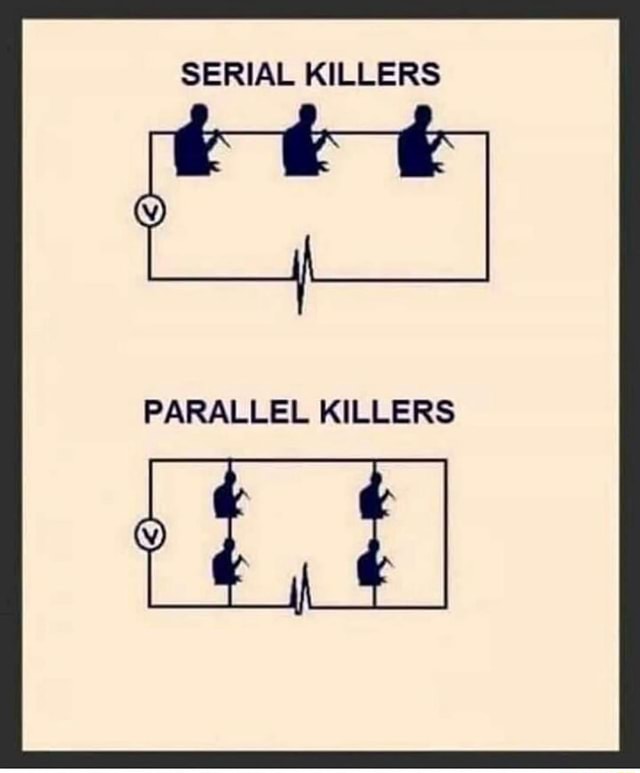 SERIAL KILLERS PARALLEL KILLERS Y - iFunny