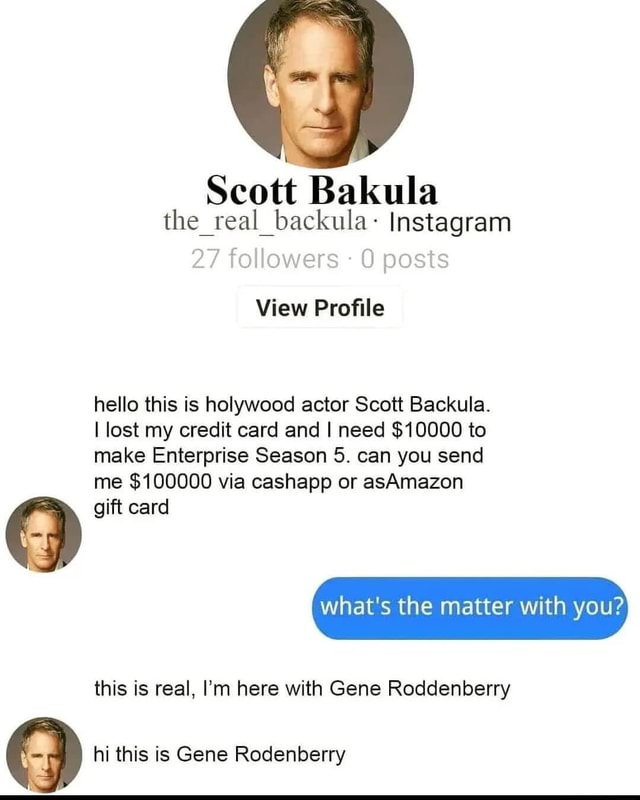 Scott Bakula the _real_backula- Instagram 27 followers - 0 posts View ...