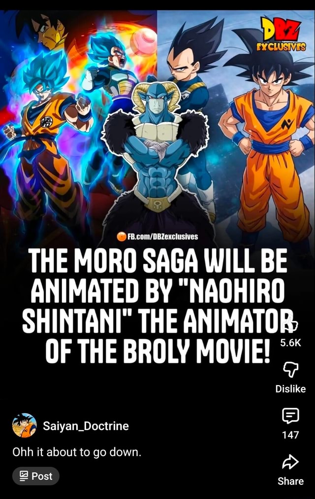 THE MORO SAGA WILL BE ANIMATED BY "NAOHIRO SHINTANI" THE ANIMATOR OF ...