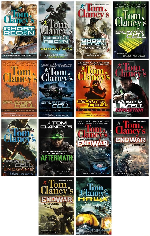 CREATED BY #1 NEW YORK TIMES BESTSELLING AUTHOR TOM CLANCY WRITTEN BY ...