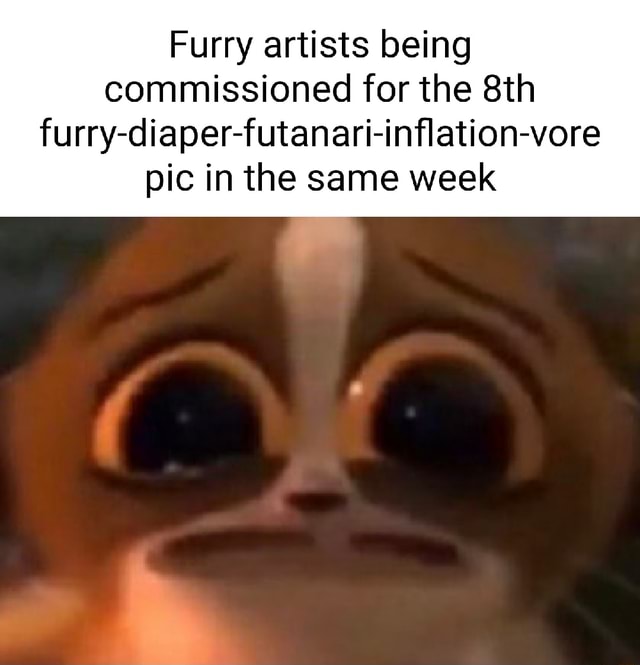 Furry artists being commissioned for the furry-diaper-futanari ...