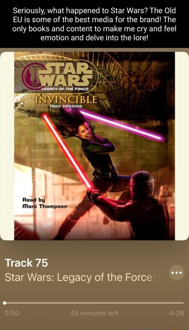Seriously, what happened to Star Wars? The Old EU is some of the best ...