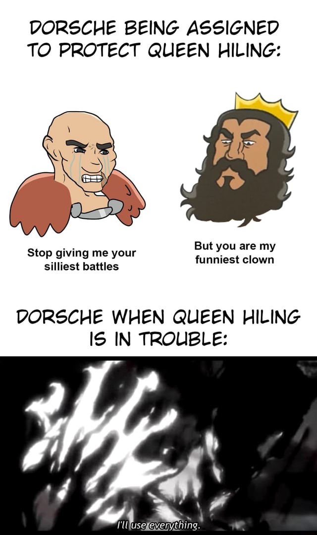 Dorsche really be going Super Saiyan Ultra Instinct to protect Queen ...