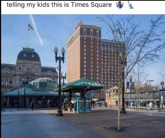 Telling my kids this is Times Square By - America’s best pics and videos