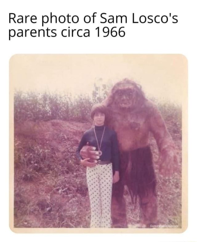 Rare photo of Sam Losco's parents circa 1966 - iFunny