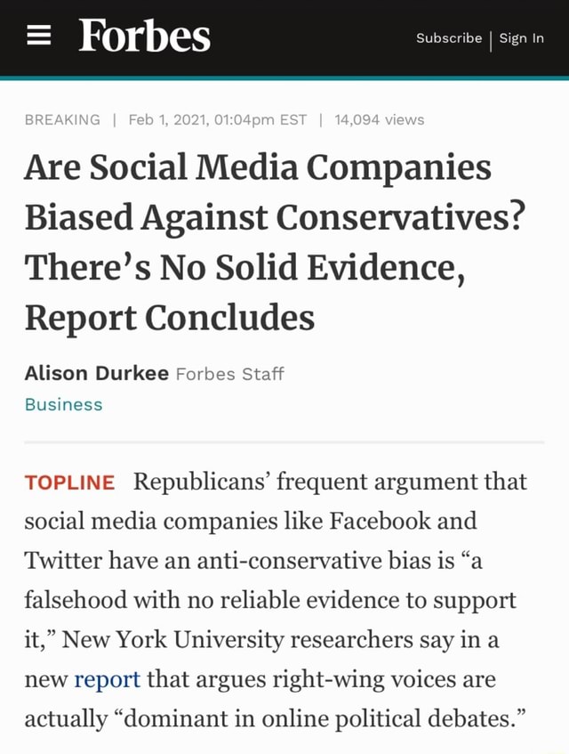 Forbes Subscribe I I Sign In BREAKING I Feb 2021, EST I 14,094 views ...