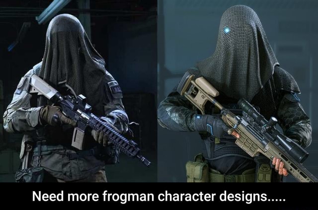 Need more frogman character designs..... - Need more frogman character ...