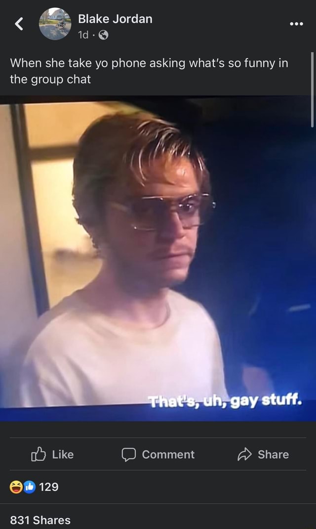 Blake Jordan id-@ When she take yo phone asking what's so funny in the ...