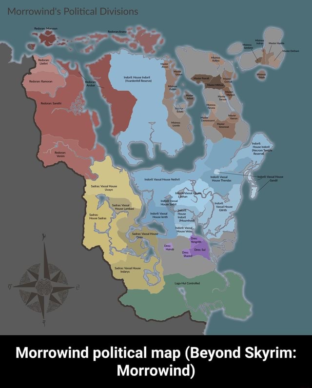 Morrowind Map