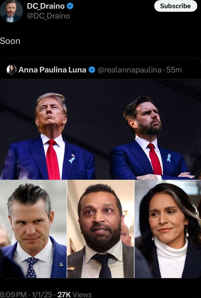 DC Draino Subseriloe @DC Draino Soon Anna Paulina Luna @ @realannapaulina- I PM - - Views - iFunny