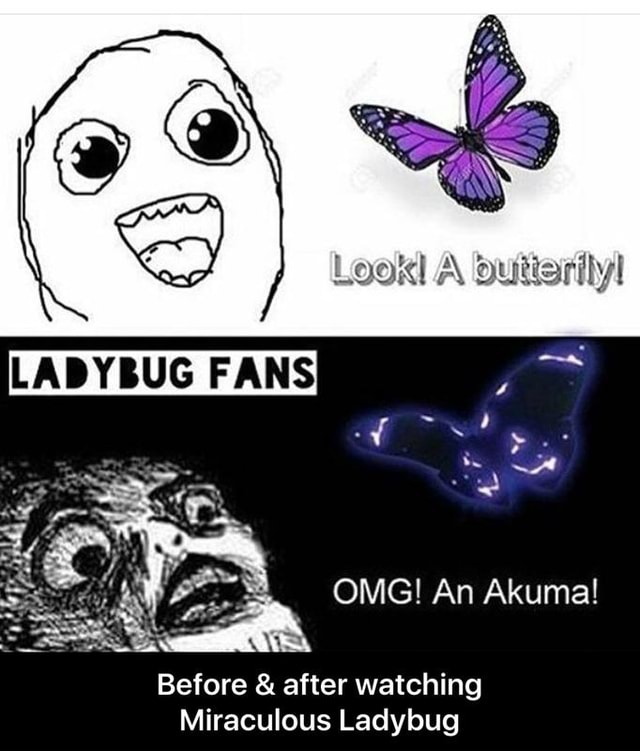 Before & after watching Miraculous Ladybug - Before & after watching ...
