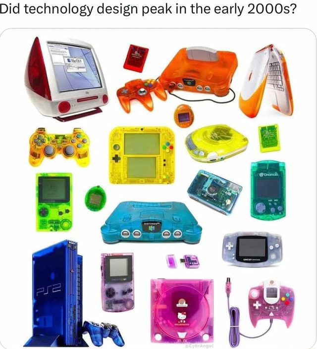 Did technology design peak in the early 2000s? - iFunny
