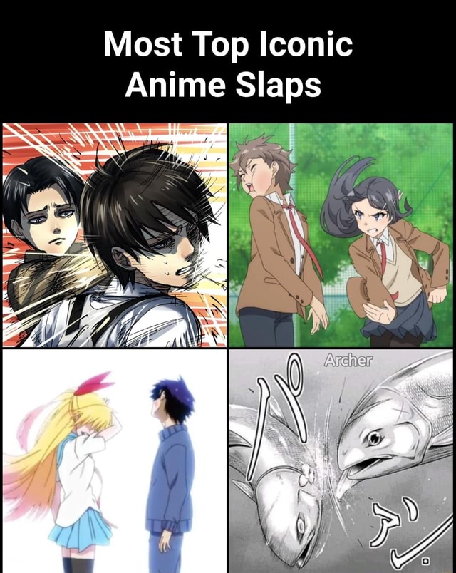 Most Top Iconic Anime Slaps - iFunny