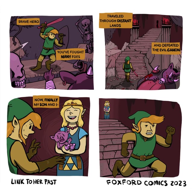 AND LINK ToHER PAST FOXFORD COMICS 2023 - iFunny