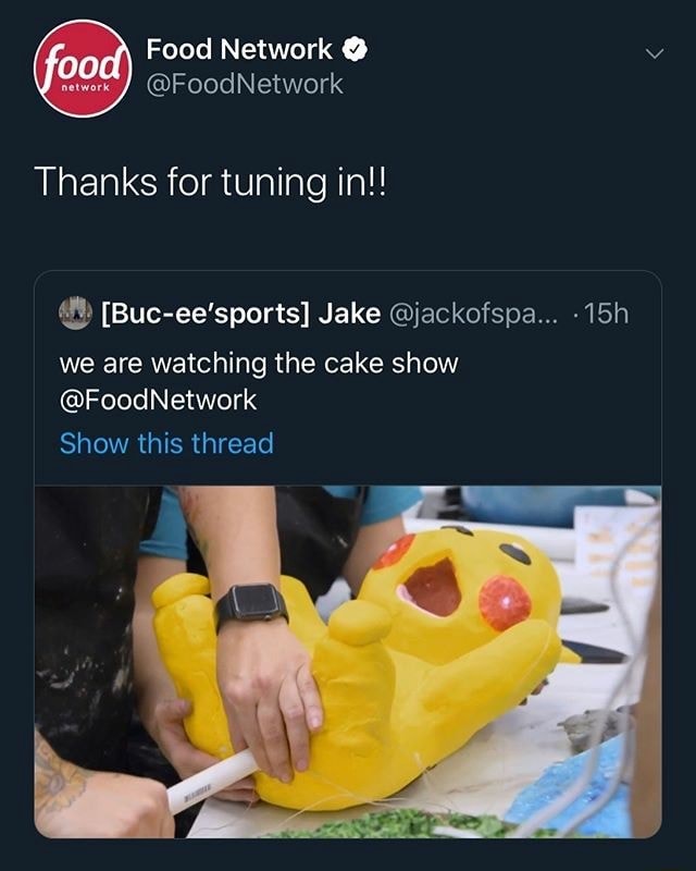 Thanks for tuning in!! 4 [Buc-ee'sports] Jake Qjackofspa... -15h we are ...