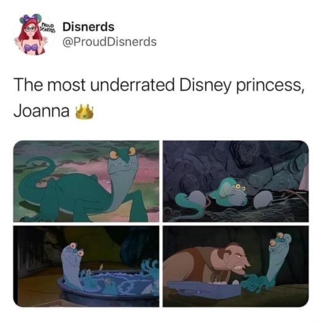 Disnerds @ProudDisnerds The most underrated Disney princess, Joanna ...