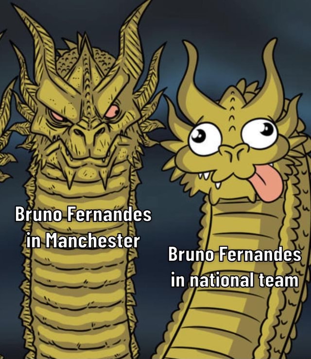 Bruno Fernandes in Manchester Bruno Fernandes in national team ...