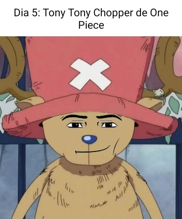 Dia 5: Tony Tony Chopper de One Piece - iFunny Brazil