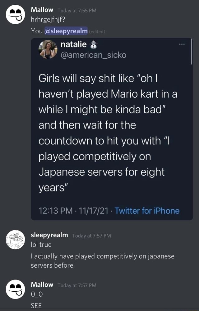 Mallow hrhrgejfhjf? You @sleepyrealm natalie y) @american_sicko Girls ...