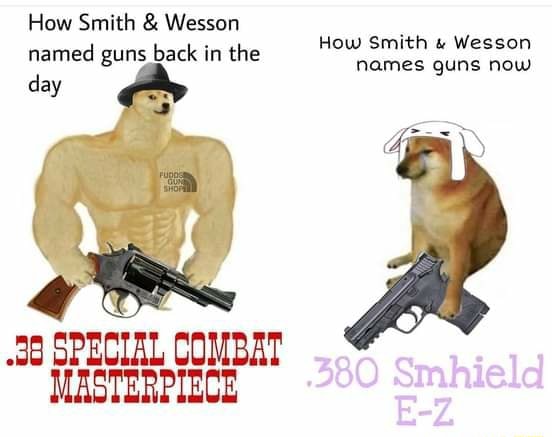 How Smith & Wesson named guns back in the day How Smith & Wesson names ...