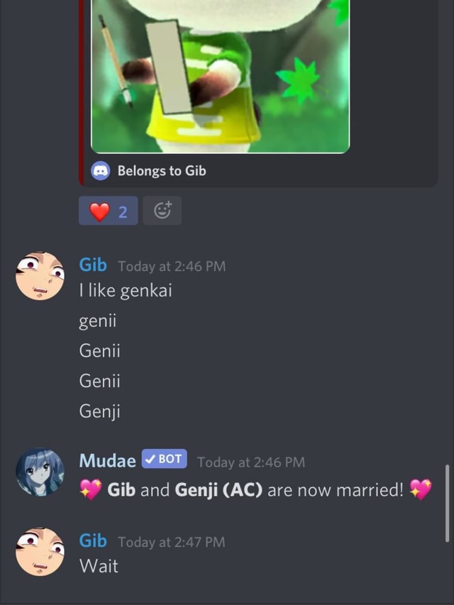 Belongs to Gib Gib Today at PM like genkai genii Genii Genii Genji ...