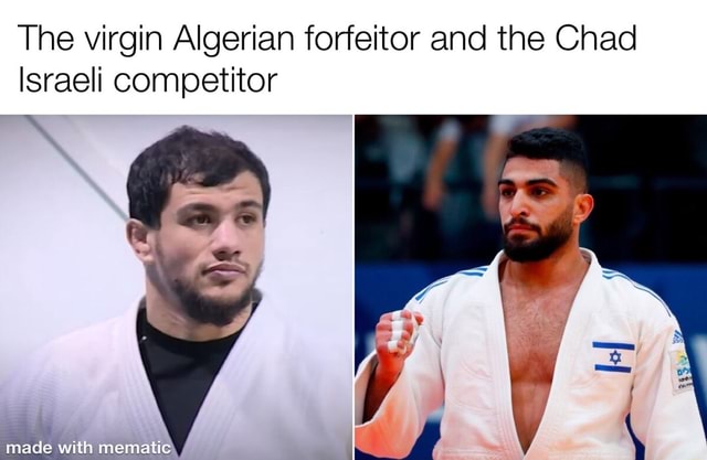 The virgin Algerian forte itor and the Chad Israeli competitor mace ...