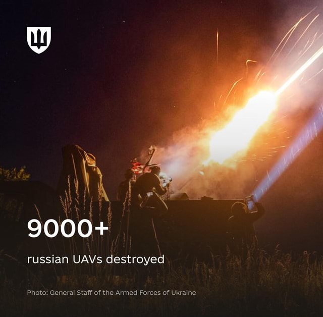 9000+ russian Unmanned Aerial Vehicles have been destroyed since the ...