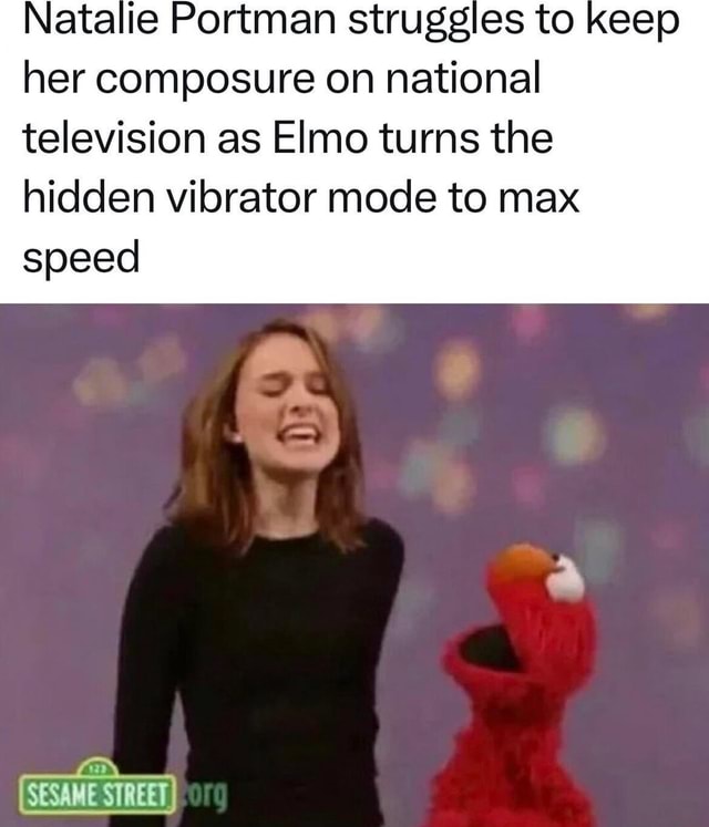 Natalie Portman struggles to keep her composure on national television ...