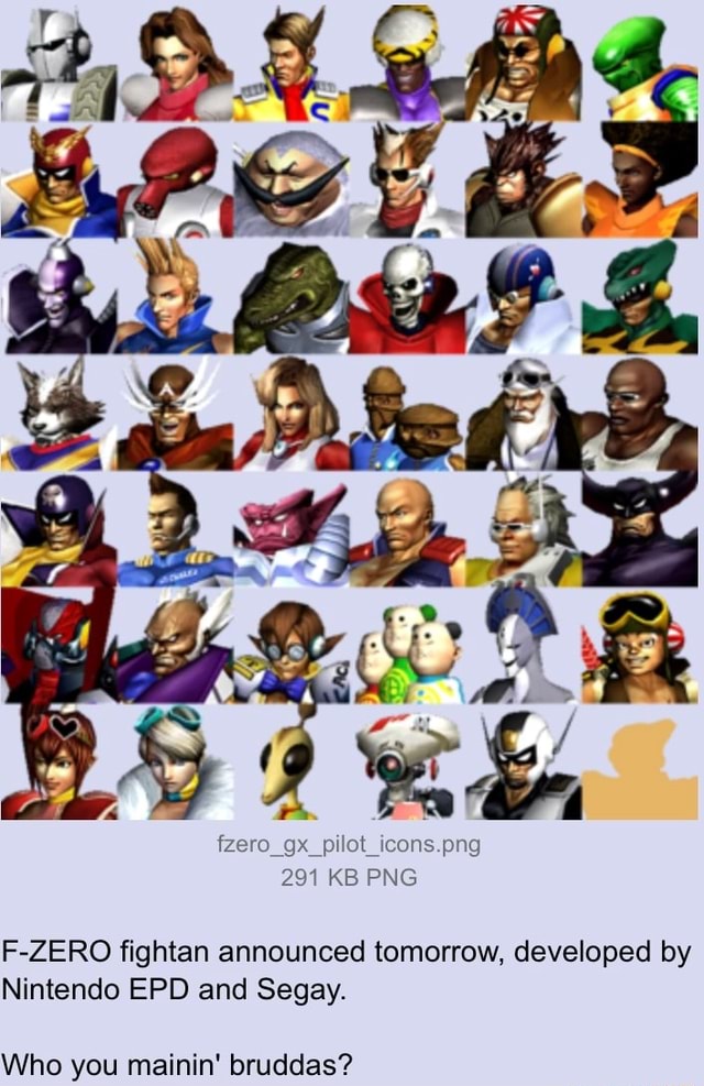 Fzero_gx_pilot_icons.png 291 KB PNG F-ZERO fightan announced tomorrow ...