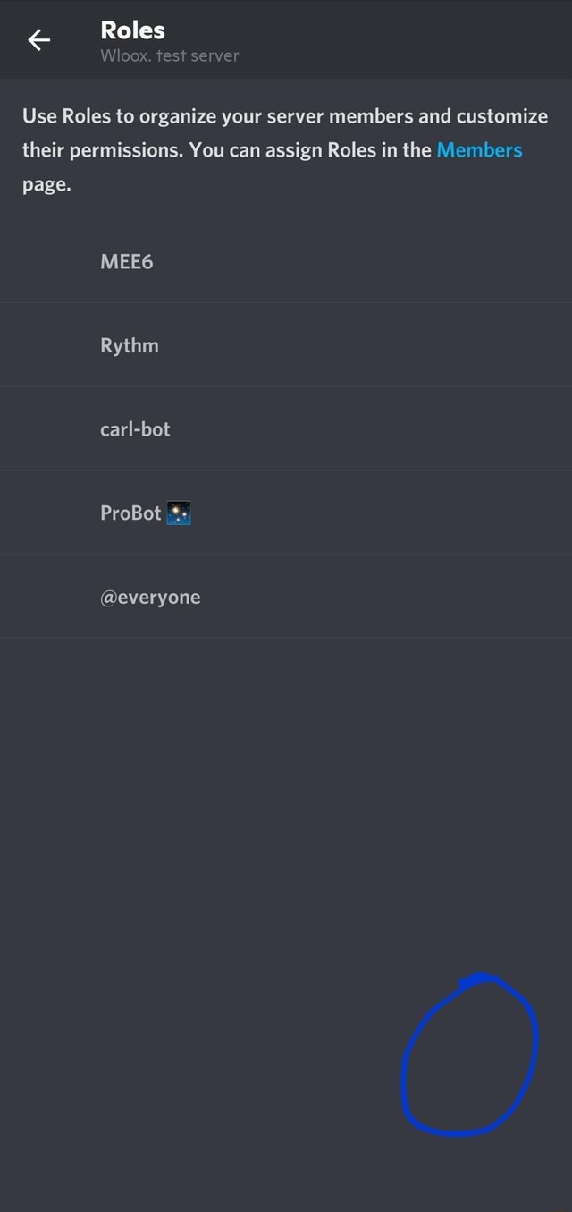 Bug - Roles Use Roles to organize your server members and customize ...