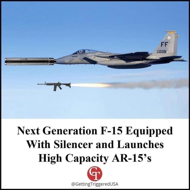 Next Generation F-15 Equipped With th Silencer and Launches High ...