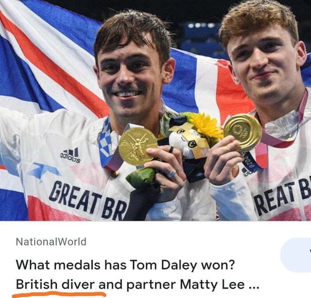 NationalWorld What medals has Tom Daley won? British diver and partner ...