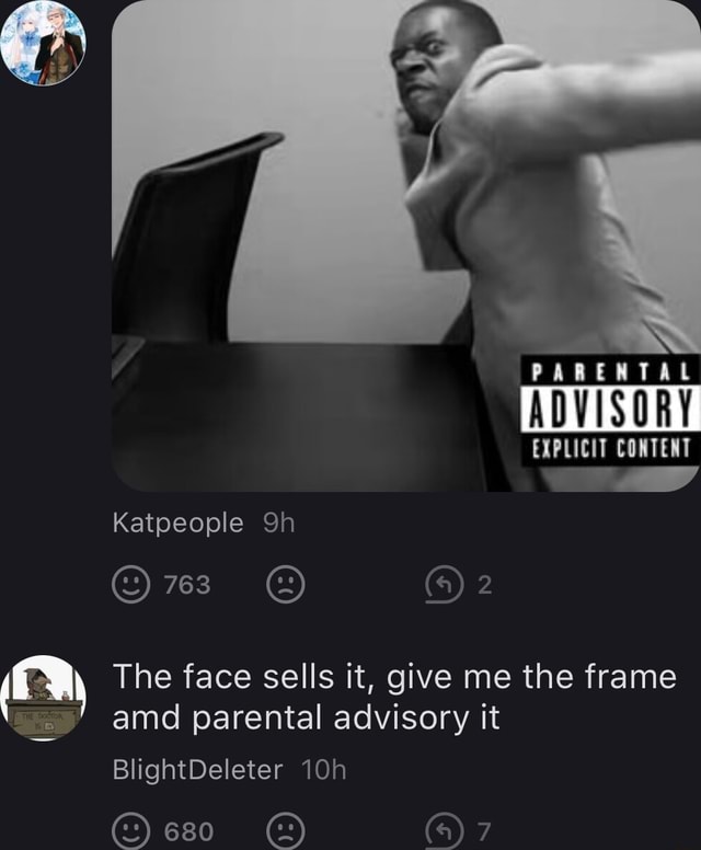 PARENTAL ADVISORY EXPLICIT CONTENT Katpeople Sh 73 OF: 2 The face sells ...