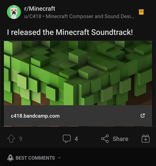 Minecraft Composer and Sound Desi... I released the Minecraft ...