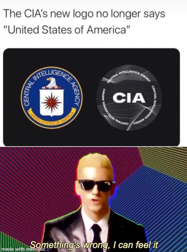 The CIA's new logo no longer says "United States of America" CIA made ...