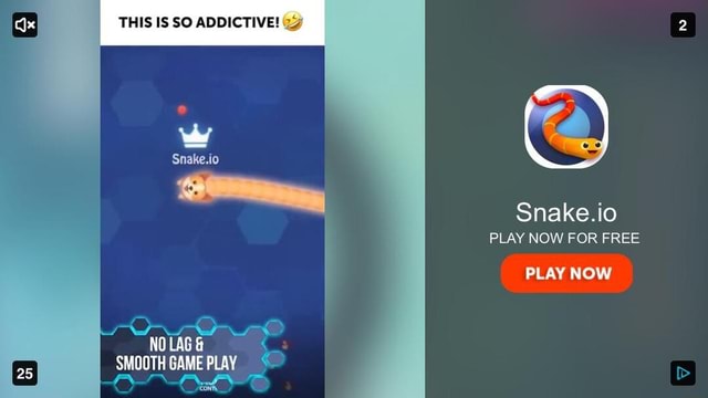 THIS IS SO ADDICTIVE! Snake.io PLAY NOW FOR FREE PLAY NOW SMOOTH GAMEPLAY - iFunny