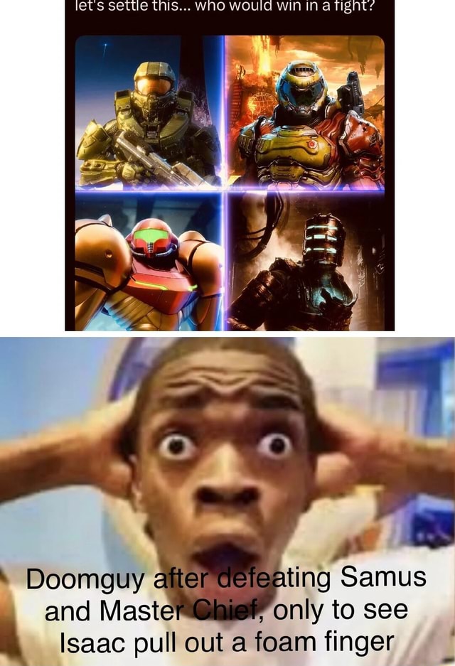 Evs seue this... WNO Would WIN IN a TIZNts Doomguy after defeating ...